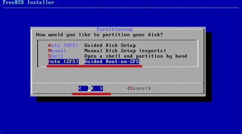 How To Install Freebsd 120 With Zfs Filesystem