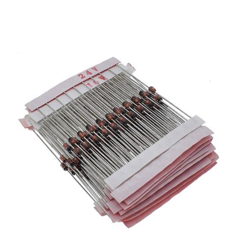 1 Set 1w 3v To 33v 250 Units 25 Values 1w Zener Assorted Diode Set Assorted 1w Zener Diode
