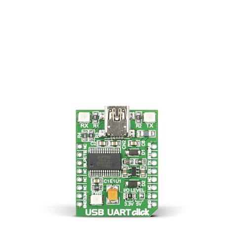 USB UART Click Breakout Board For FT RL Chip