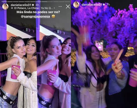 La China Suárez Y Marcos Ginocchio Estuvieron Juntos En Una Fiesta El