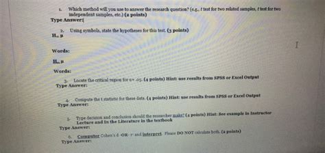 Solved Use Spss Or Excel To Solve Problem 2show An Four