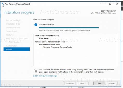 How To Install And Configure Print Server And Network Printer Windows Server AvoidErrors