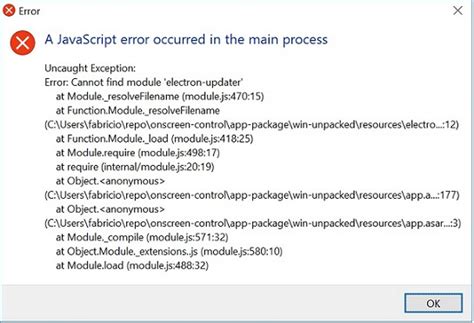 Cannot Find Module Electron Updater · Issue 1949 · Electron Userlandelectron Builder · Github