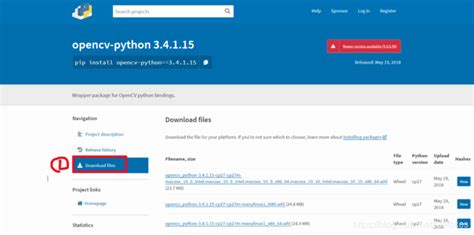 Opencv Python详细安装教程 Csdn博客