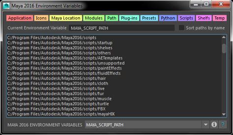 maya environment variables for maya free misc utility external scripts plugins downloads