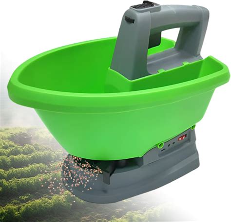 3l Cordless Seed Spreader Handheld Lawn Feed Spreader With