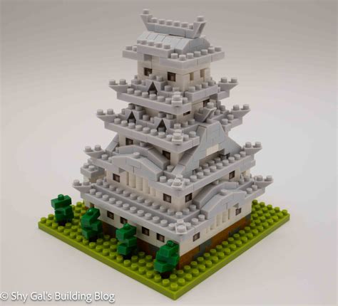 Review Of Nanoblock Himeji Castle Shy Gals Building Blog