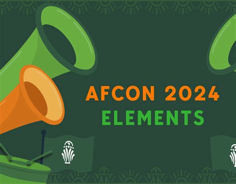 Afcon 2024 Elements Behance