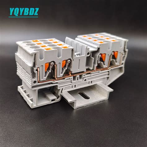Push In PT Quattro Double In And Double Out Wiring Terminals Terminal Block And PT Terminal