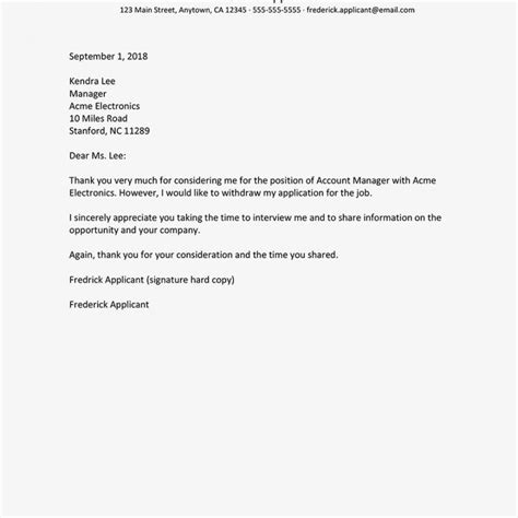 Explore Our Sample Of Employer Rescind Job Offer Letter Template Job
