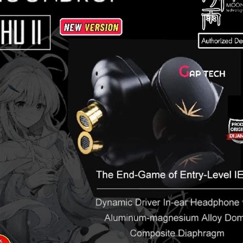 Jual Kf7 Moondrop Chu Ii Chu 2 Chu2 Chu 2 Dsp Chu Ii Dsp Dynamic Driver