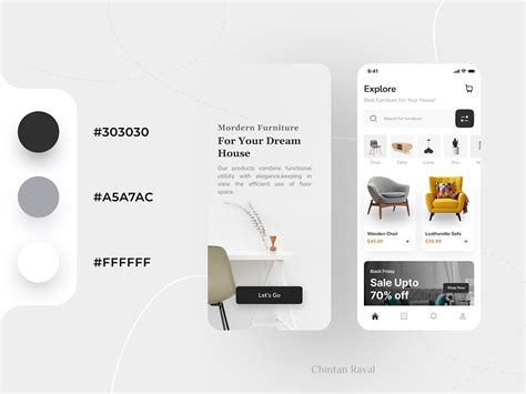 Furniture App Ui Design On Behance