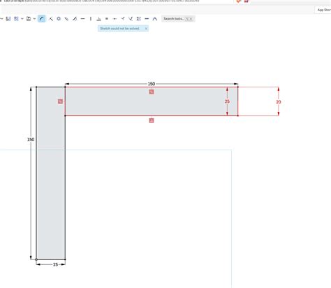 Sketch Cannot Be Solved When Trying To Change A Dimension Onshape