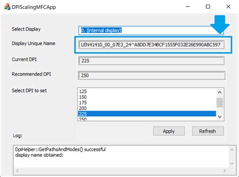 Screen Resolution How Can I Change Windows Display Scaling Programmatically Using C