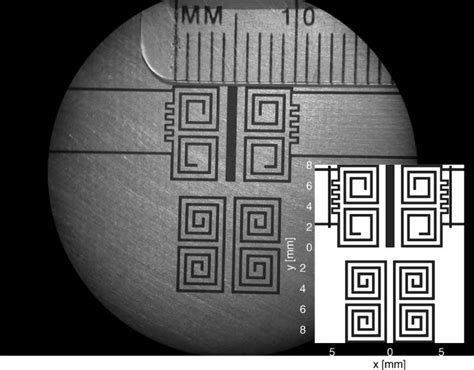 Photograph And Schematic Layout Of A Miniaturized Quasi Elliptic Filter Download Scientific