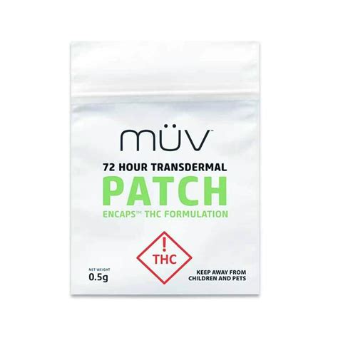 MÜv Florida 72 Hour Transdermal Patch Thc 20mg Leafly