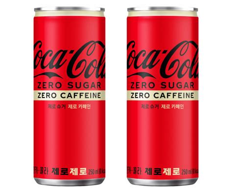 설탕 이어 카페인도 뺐다…탄산음료 제로전쟁 후끈 서울경제