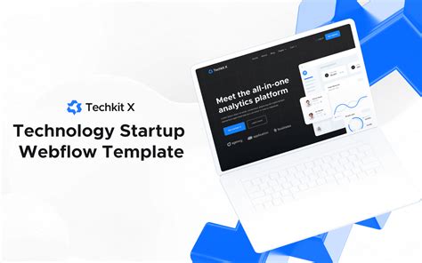 Techkit X Website Page Template For Webflow