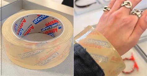 Outrage Alert Balenciagas Bracelet Morphs Into A Tape Roll Internets Jaw Hits Floor