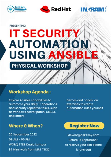 It Security Ansible Automation Free Physical Workshop Ask4key Group