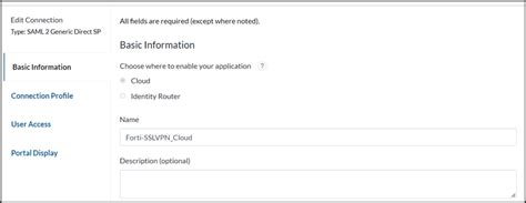 Fortigate Firewall Saml My Page Sso Configuration Using Ssl Vpn Rsa