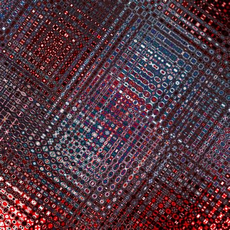 Fractal Complex Red Patterns Mandelbrot Set Detail Digital Artwork For Creative Graphic Stock