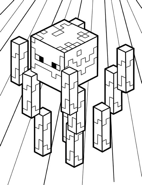 Dibujos De Minecraft Para Imprimir Y Colorear 🎨