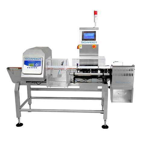 Bag Sachet Double Removal Checkweigher And Metal Detector Combo