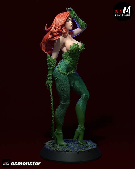 Poison Ivy Character By Esm 3d Model 3d Printable Cgtrader