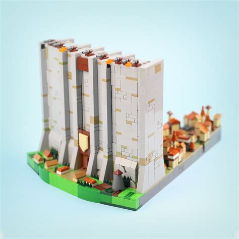 The wall / Shingeki no Kyojin :: Атака титанов :: lego moc :: Lego MOC ...