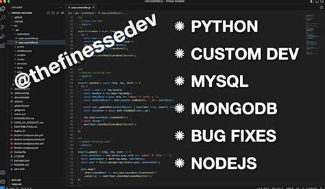 Be Your Backend Web Developer By Thefinessedev Fiverr