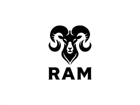 Ram Logo Design Royalty Free Vector Image Vectorstock Ram Logo Design Royalty Free Vector Image Vectorstock