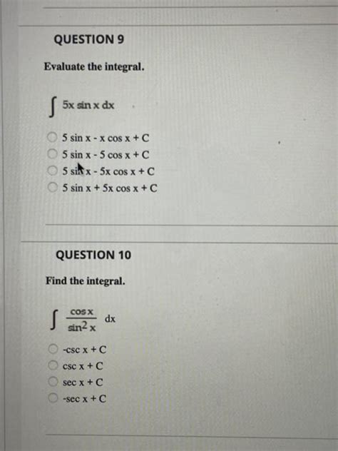 Solved Integrate The Function
