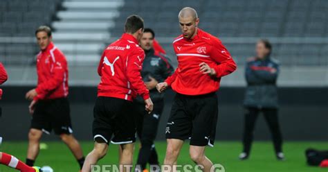 포토 스위스 팀 훈련 한국 Vs 스위스 축구대표팀 평가전 7