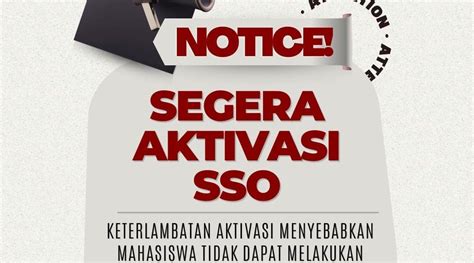 Aktivasi Sso Mahasiswa Universitas Telkom Jakarta