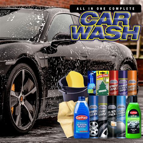 Complete Car Wash Cleaning Kit