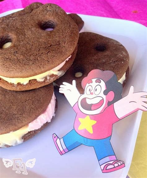 Cookie Cat Ice Cream Sandwiches Steven Universe Ice Cream Sandwich Cat Ice Cream Steven