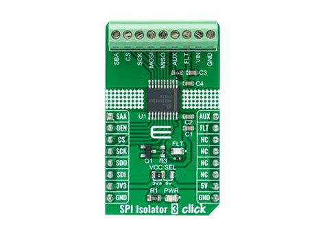 spi isolator 3 click mikroe mouser