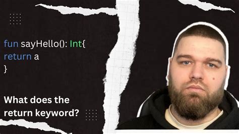 Functions Return And Single Expression Functions What Are They Youtube