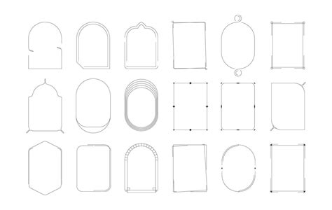 Photo Frame Shapes Vector Art Icons And Graphics For Free Download
