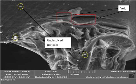 Sem Micrograph Of Pure Polystyrene Resin Download Scientific Diagram