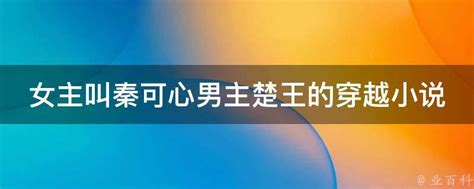 女主叫秦可心男主楚王的穿越小说 业百科