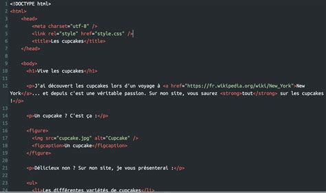 Correction Des Pratiquez Du Cours Html 5css 3 Une Aide Pour Tous