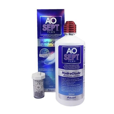 пероксидный раствор Aosept plus HydraGlyde (360 мл) Аосепт плюс гидраглайд