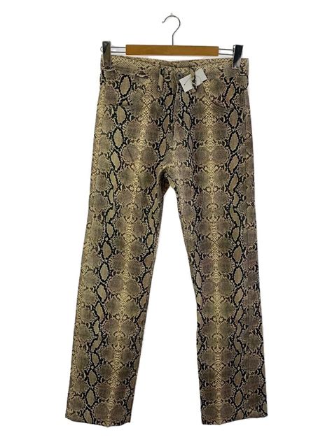 Yahooオークション Dairiku Pythonslim Pressed Pants27ポリエス