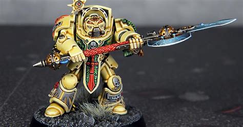 The Second Terminator From The Dark Angels Deathwing Command Squad