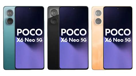 POCO X Neo With Mediatek Dimensity SoC Inch Hz AMOLED Display Launched In India