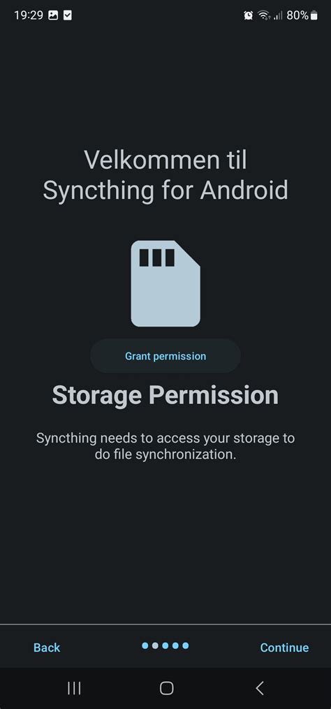 backing up your android device using syncthing flemming s blog