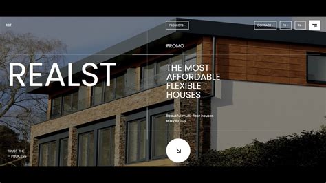 How To Create A Real Estate Website With Menu Animation Using Html Css And Jsspeed Coding
