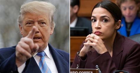 Alexandria Ocasio Cortez Pushes Back On Trump Bartender Diss